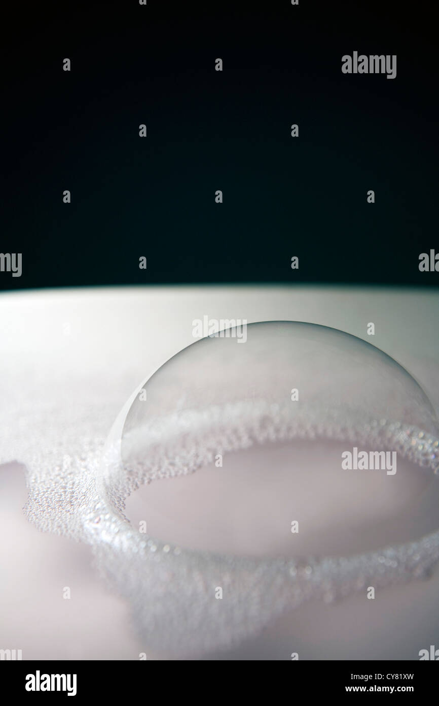Soap Bubbles and Water Stock Photo - Alamy