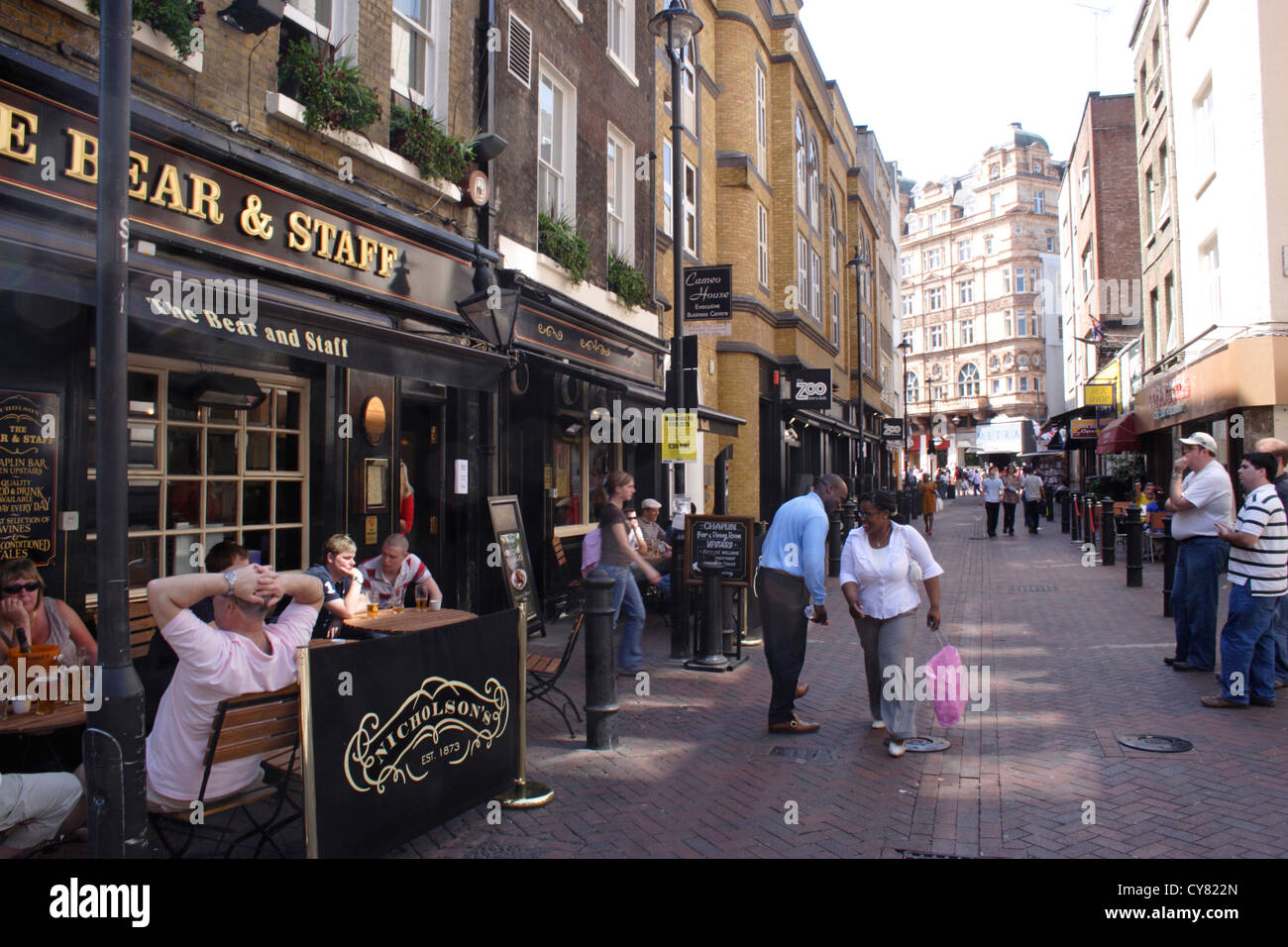 Bear Street off Charing Cross Road London Stock Photo - Alamy