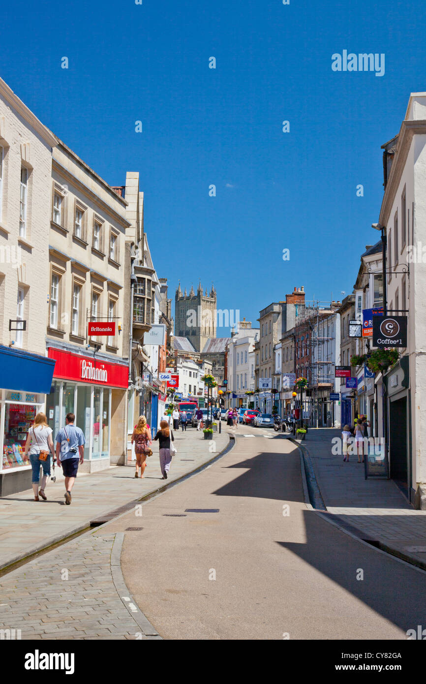 High street street somerset england hi-res stock photography and images ...