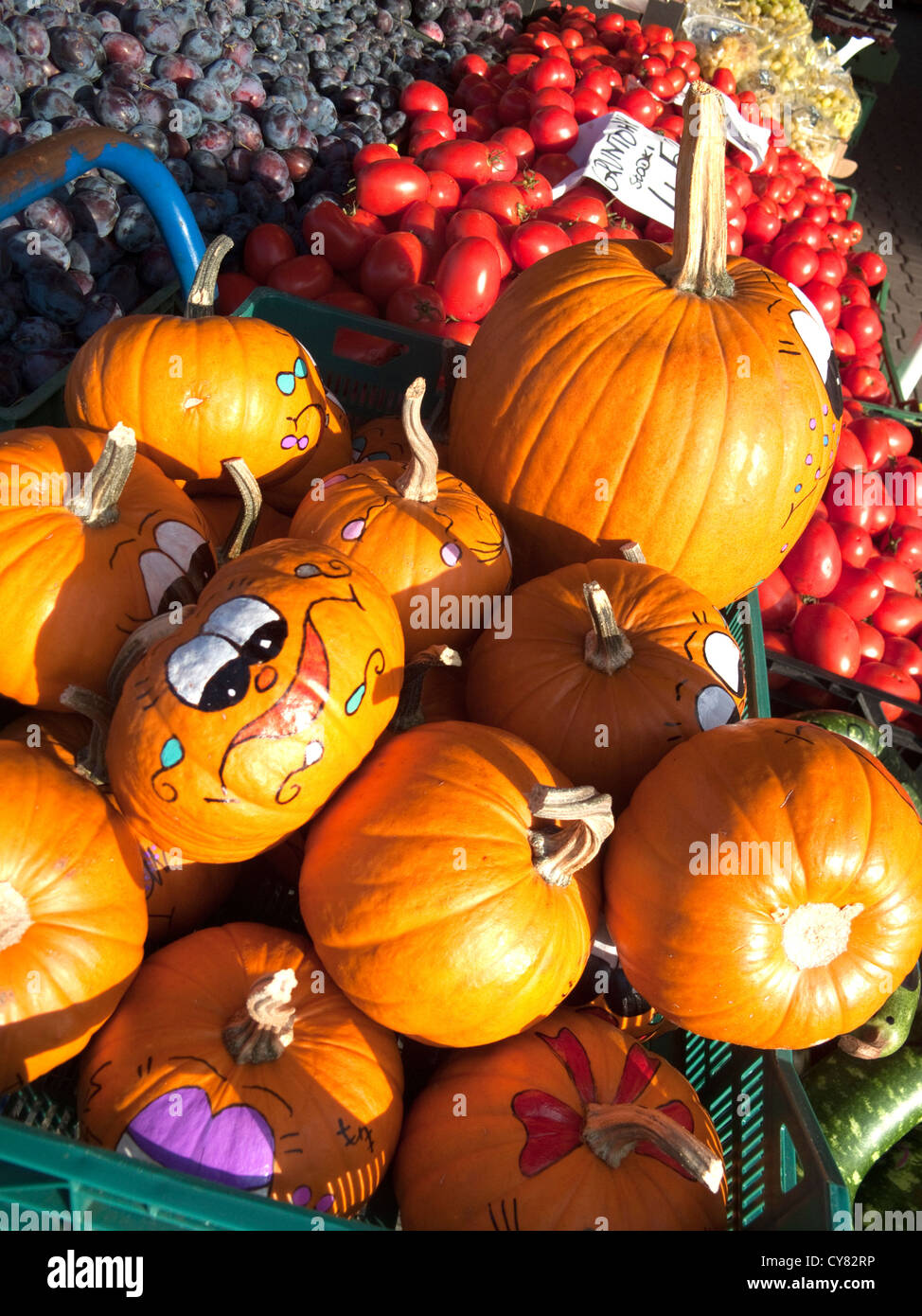 Buying fresh pumpkins hi-res stock photography and images - Alamy