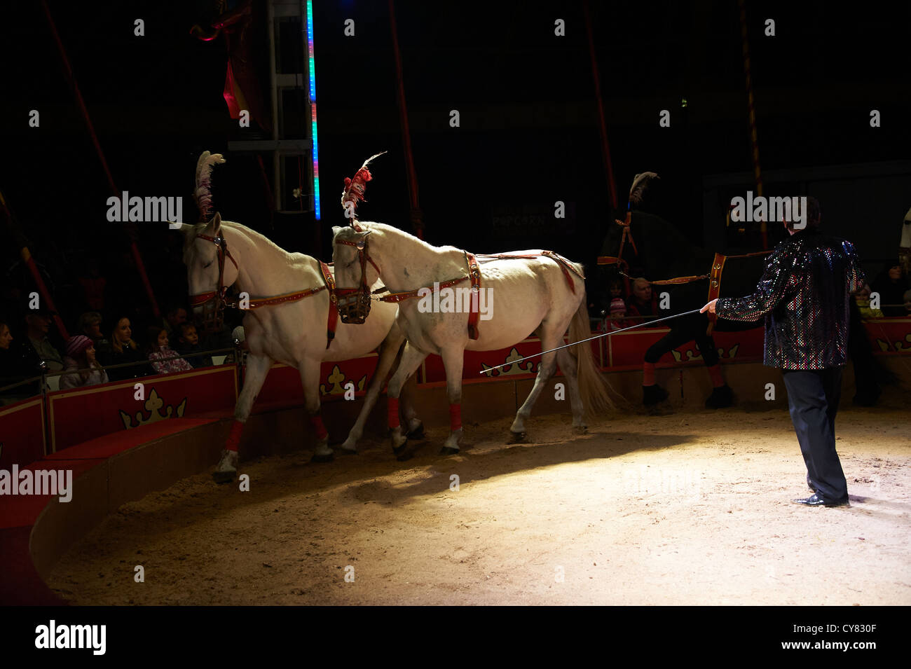 Circus workers tent hi-res stock photography and images - Alamy
