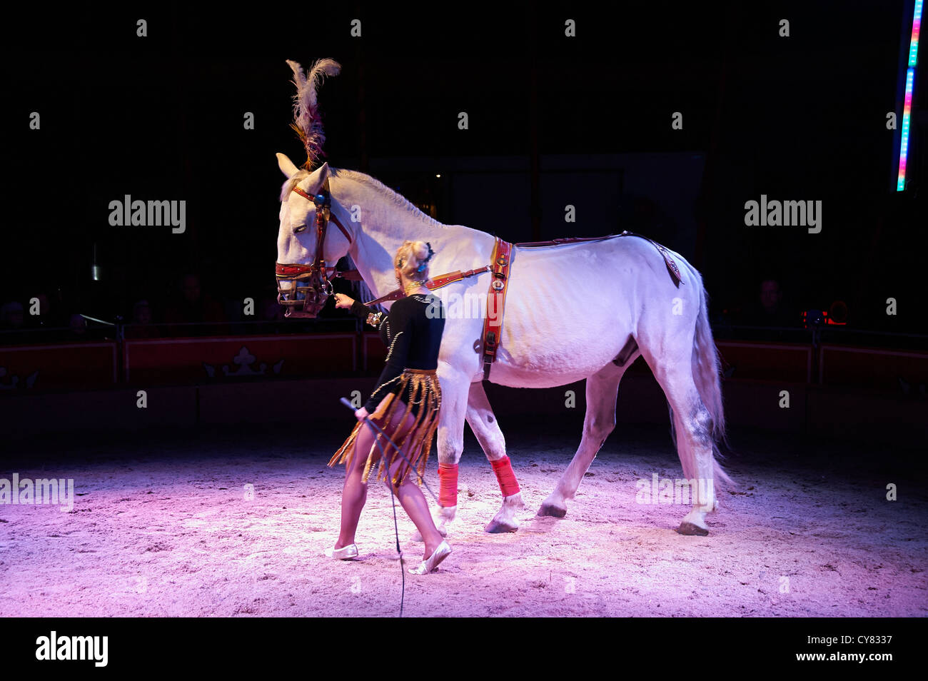 Circus workers tent hi-res stock photography and images - Alamy