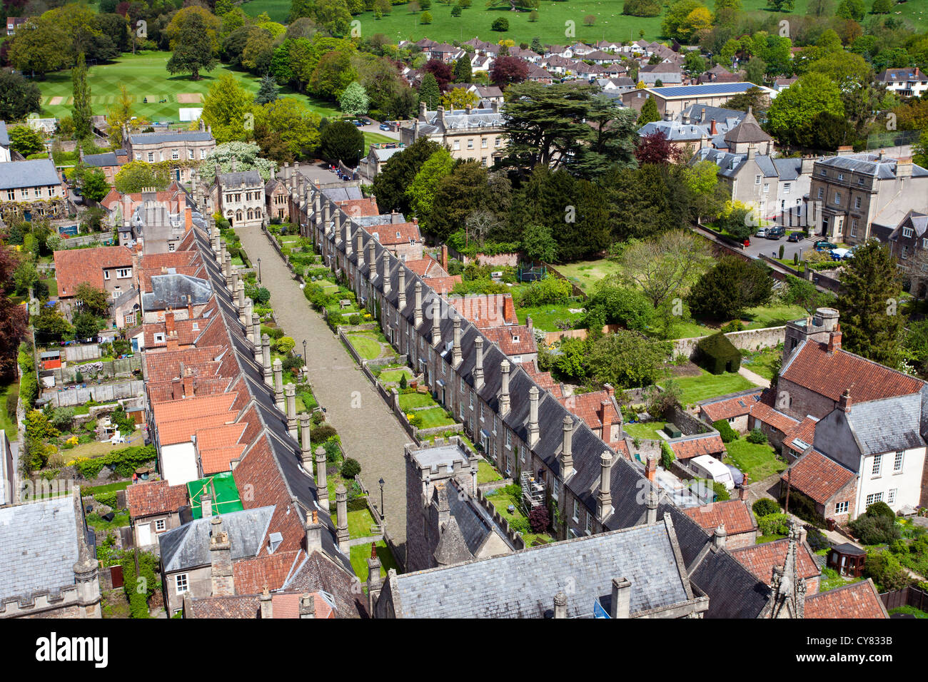 Vicars close wells somerset england hi-res stock photography and images ...