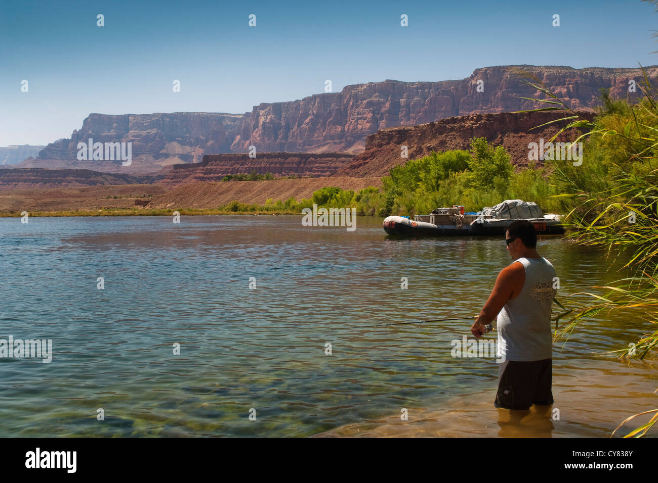 Colorado River at Lee's Ferry in the Colorado River at Lee's Ferry ...