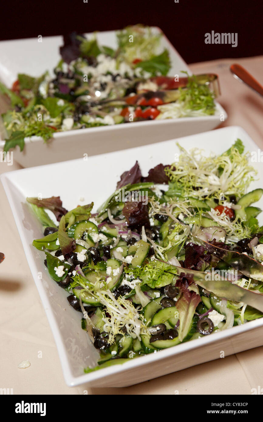 Salad plates hi-res stock photography and images - Alamy