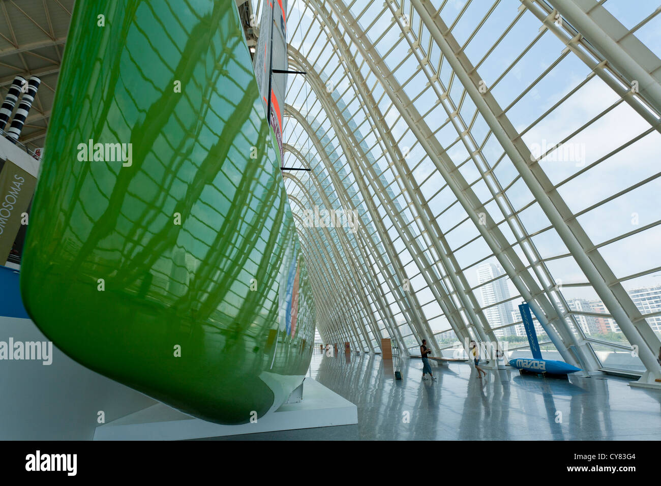 Interiors of Museum of Science Principe Felipe Stock Photo - Alamy