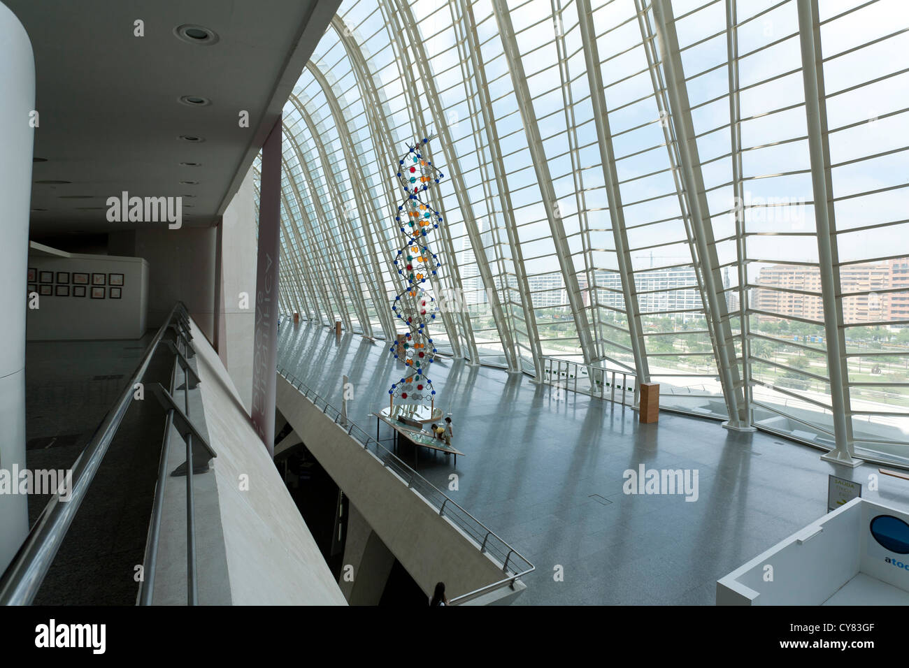 Interiors of Museum of Science Principe Felipe Stock Photo - Alamy