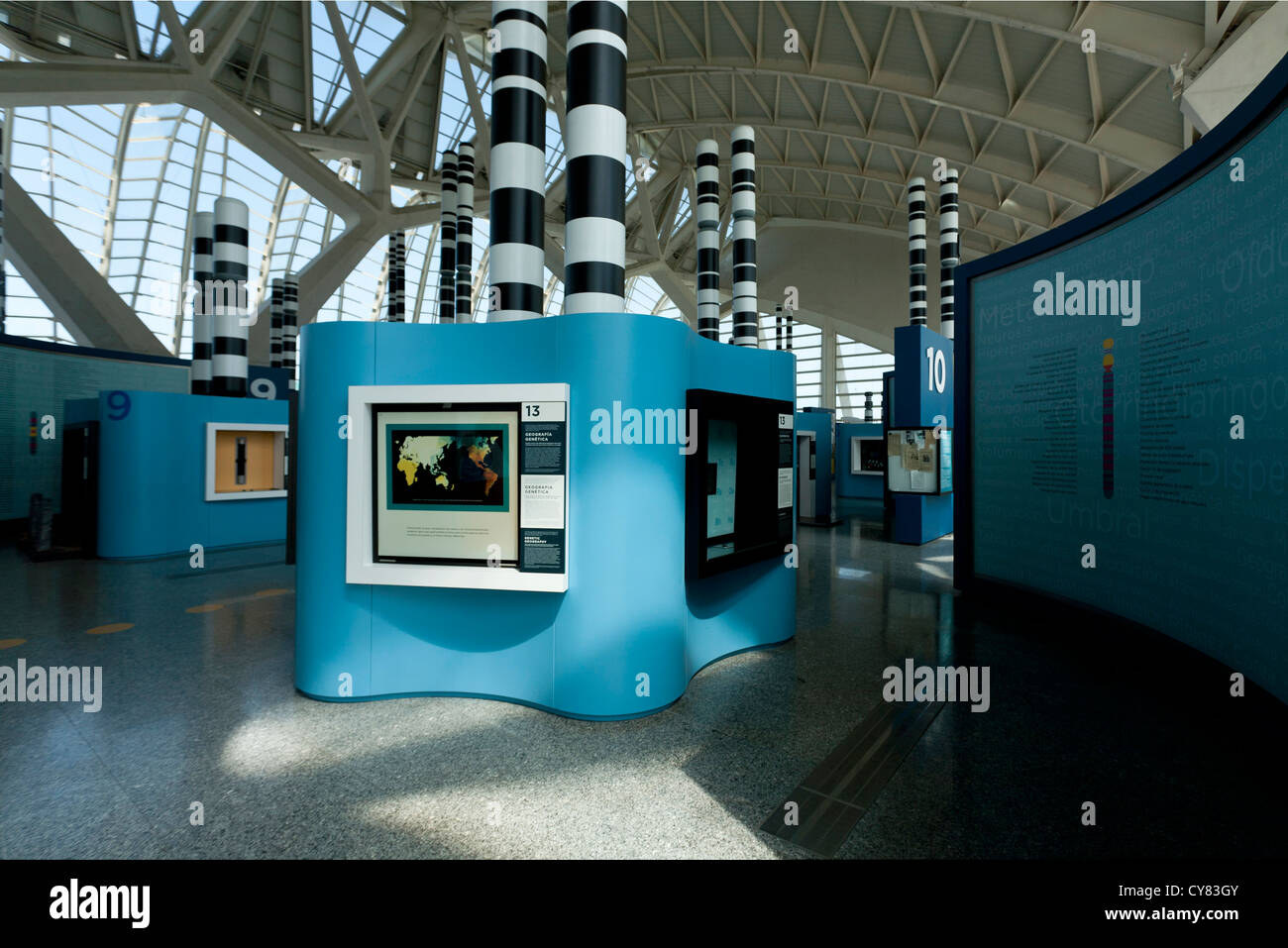 Interiors of Museum of Science Principe Felipe Stock Photo - Alamy