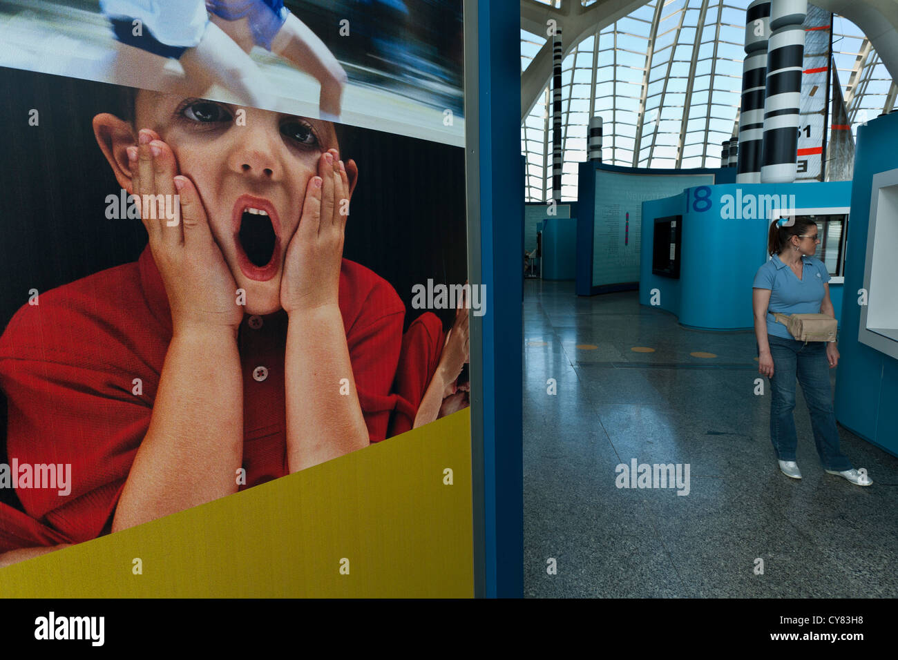Interiors of Museum of Science Principe Felipe Stock Photo - Alamy