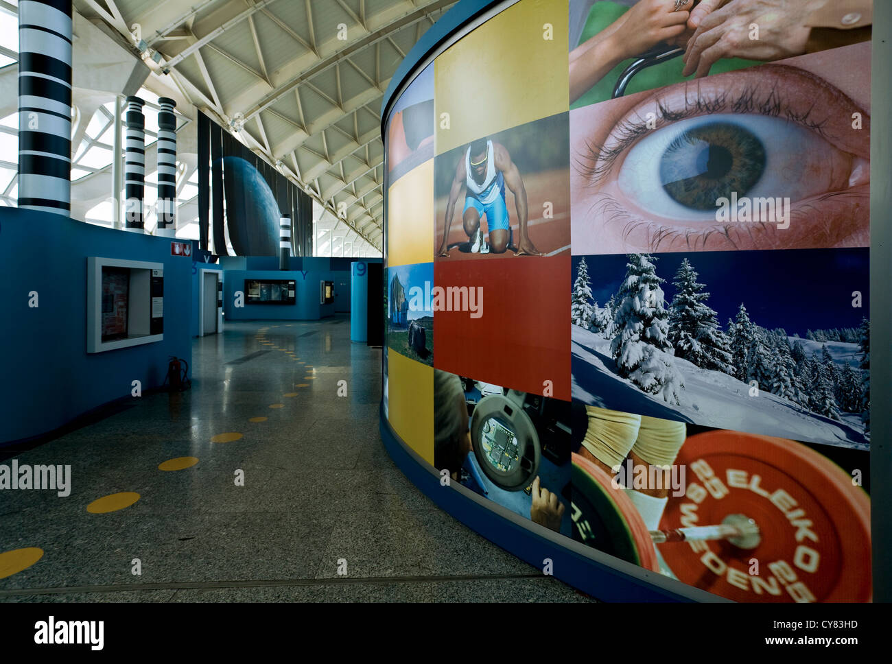 Interiors of Museum of Science Principe Felipe Stock Photo - Alamy