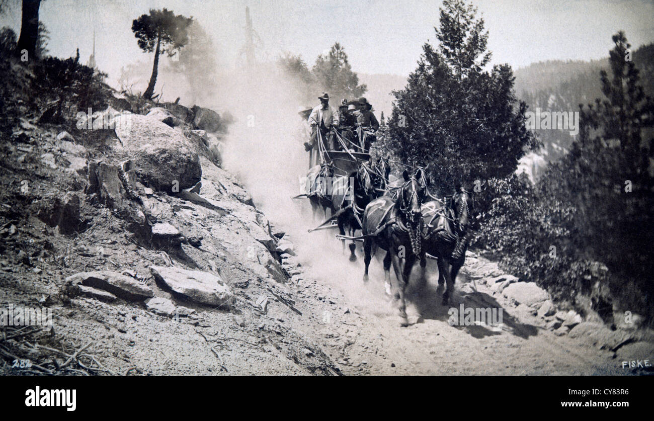 Western stagecoach hi-res stock photography and images - Alamy