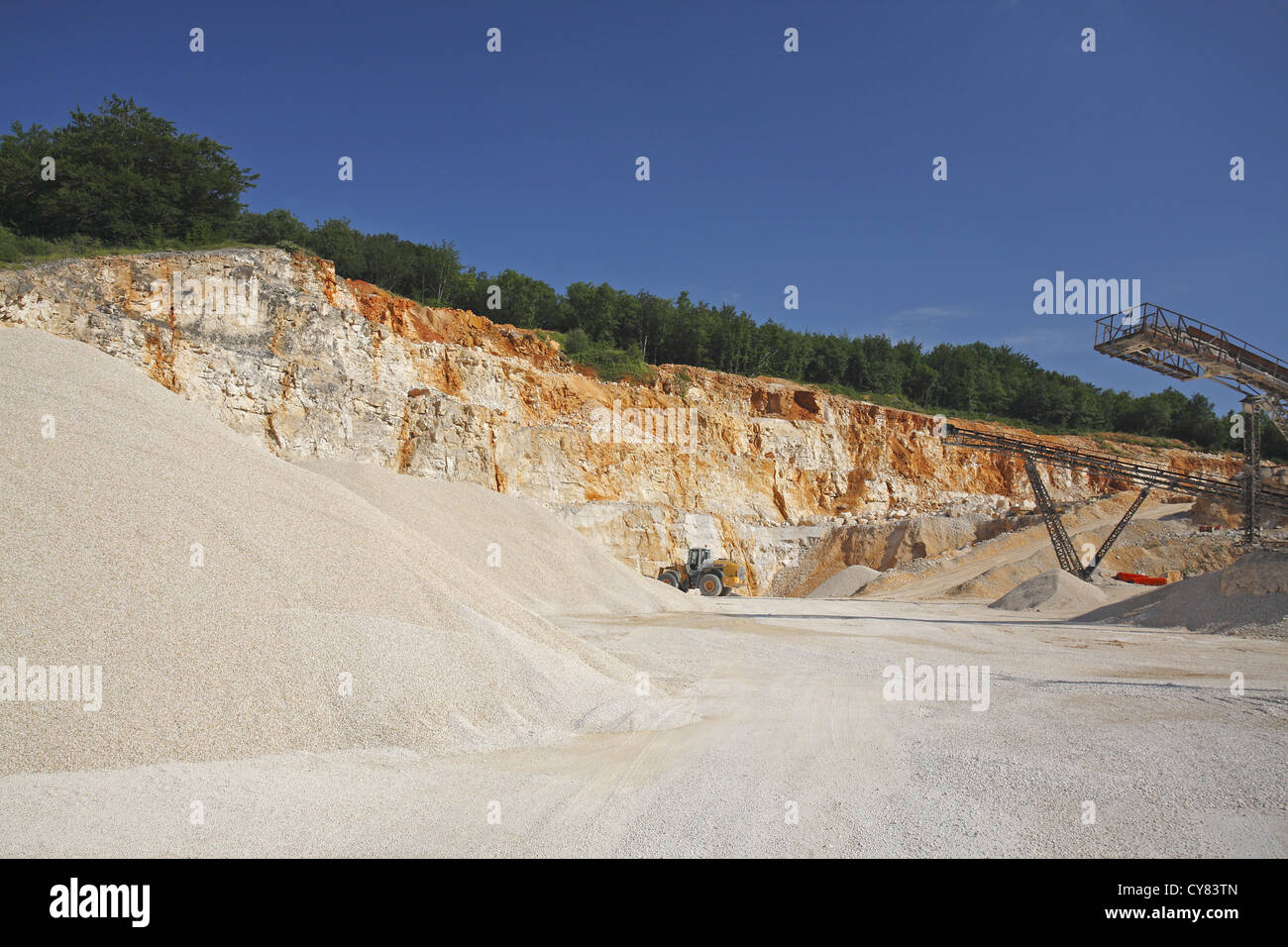 Quarry in Dordogne, France Stock Photo - Alamy