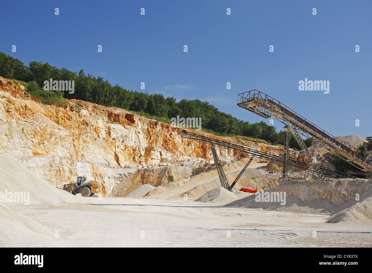 Quarry in Dordogne, France Stock Photo - Alamy