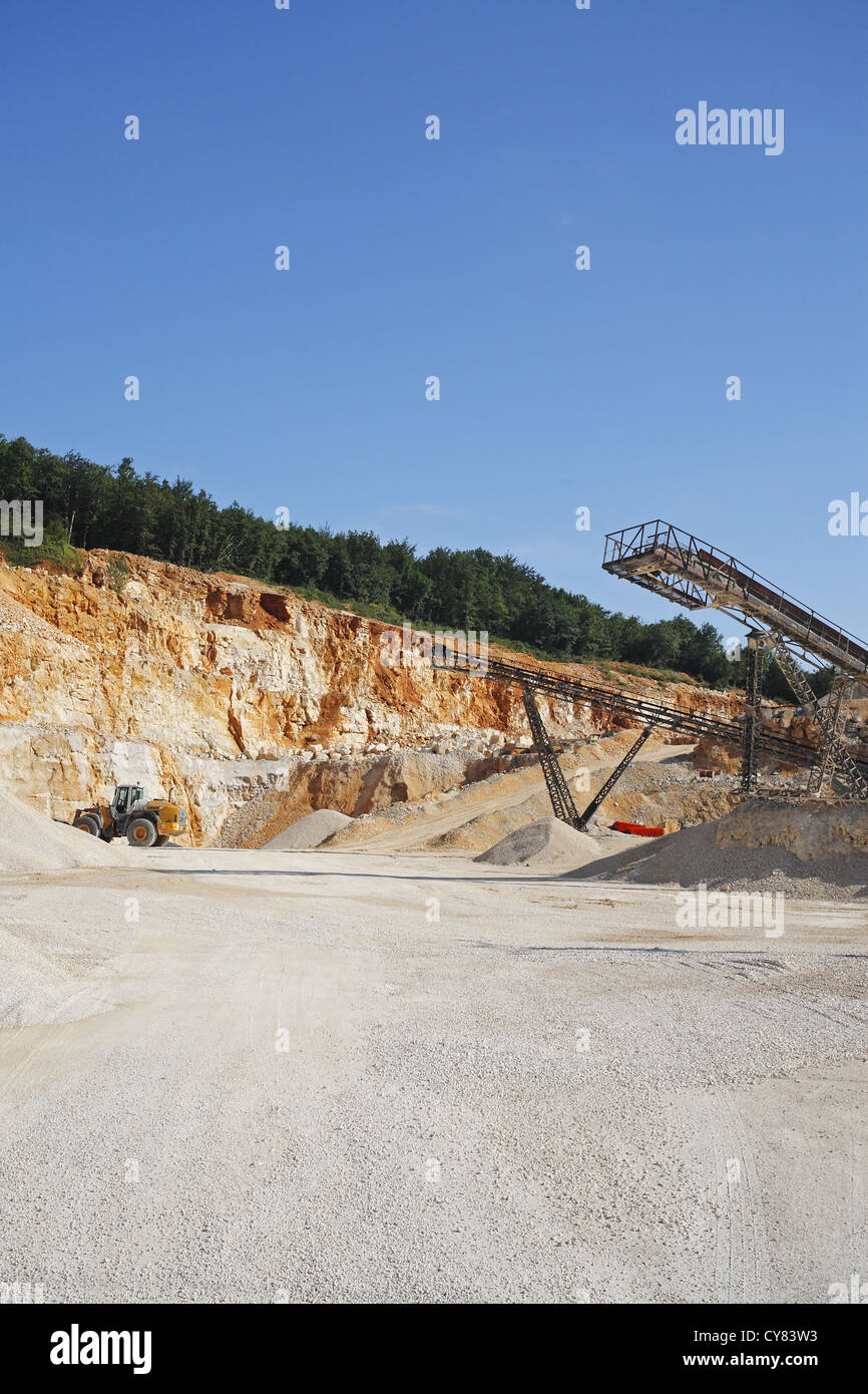 Quarry in Dordogne, France Stock Photo - Alamy