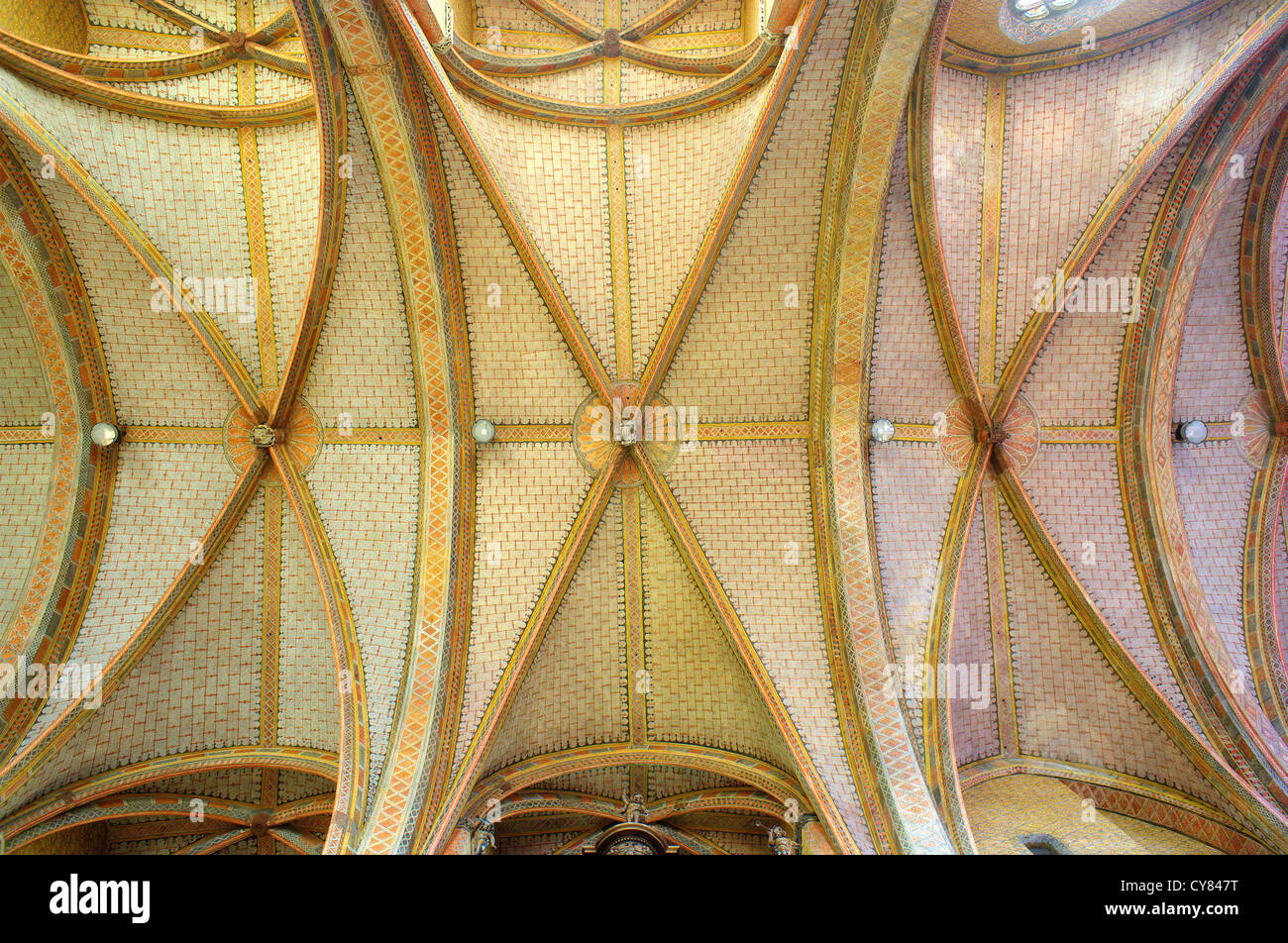 Church cluniac Abbey of Saint-Pierre Moissac Tarn et Garonne Stock ...