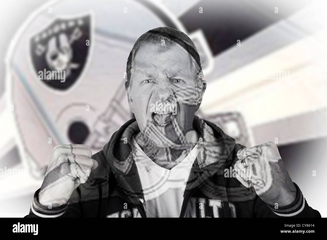 Oakland Raiders NFL fanatical enthusiastic loyal angry American ...