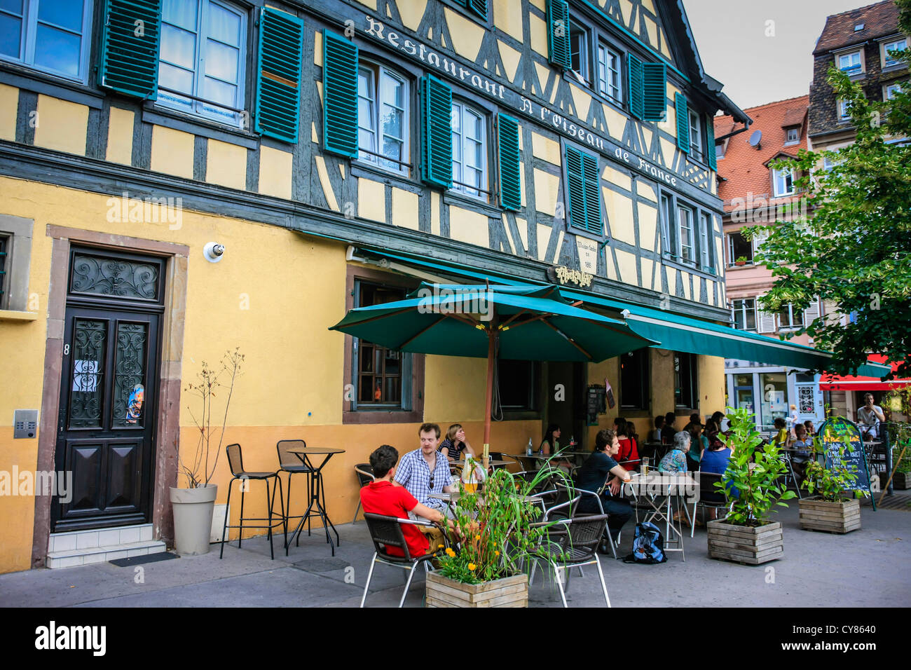 Strasbourg dining restaurant hi-res stock photography and images - Alamy