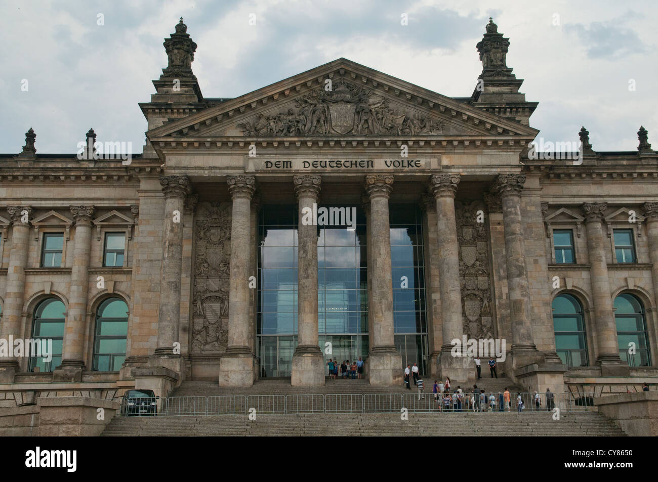 Front view of the Reichstag Building in Berlin, Germany Stock Photo - Alamy