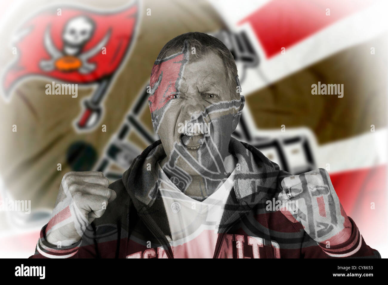 Tampa bay buccaneers fan hi-res stock photography and images - Alamy