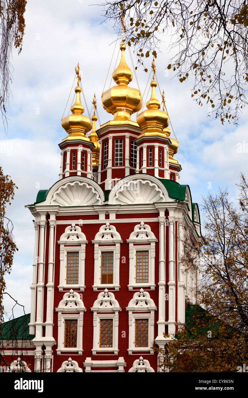 Church of the Transfiguration at Novodevichy Convent, Moscow Stock ...