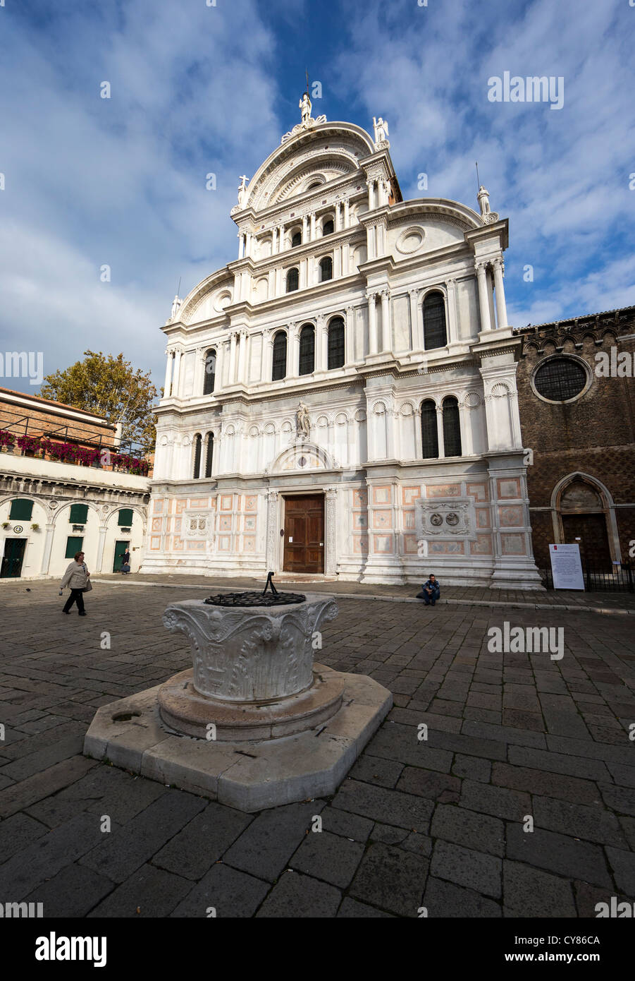 Facade completed by mauro codussi hi-res stock photography and images ...
