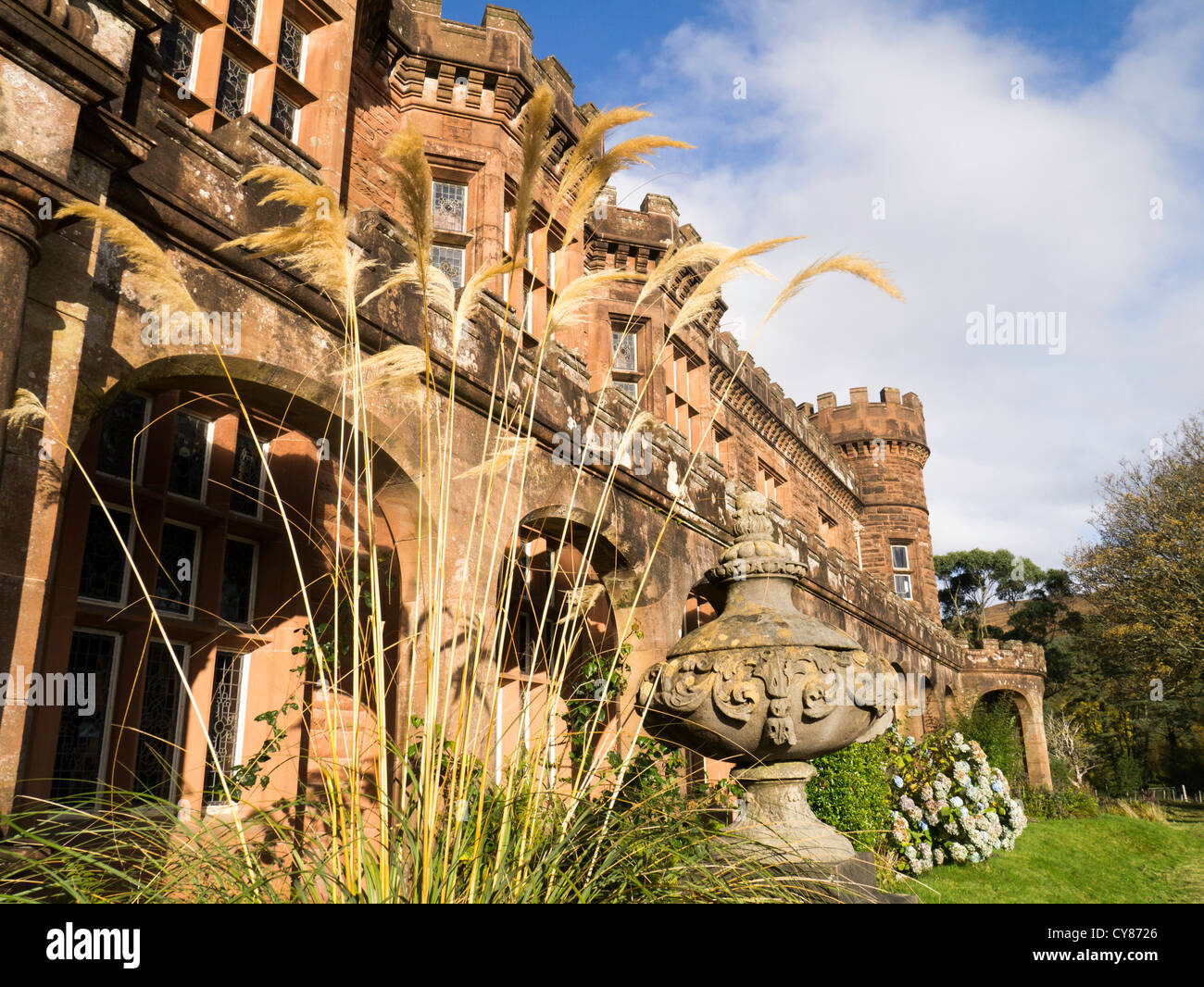 Kinloch Castle on Rum is a late Victorian mansion now owned by Scottish ...