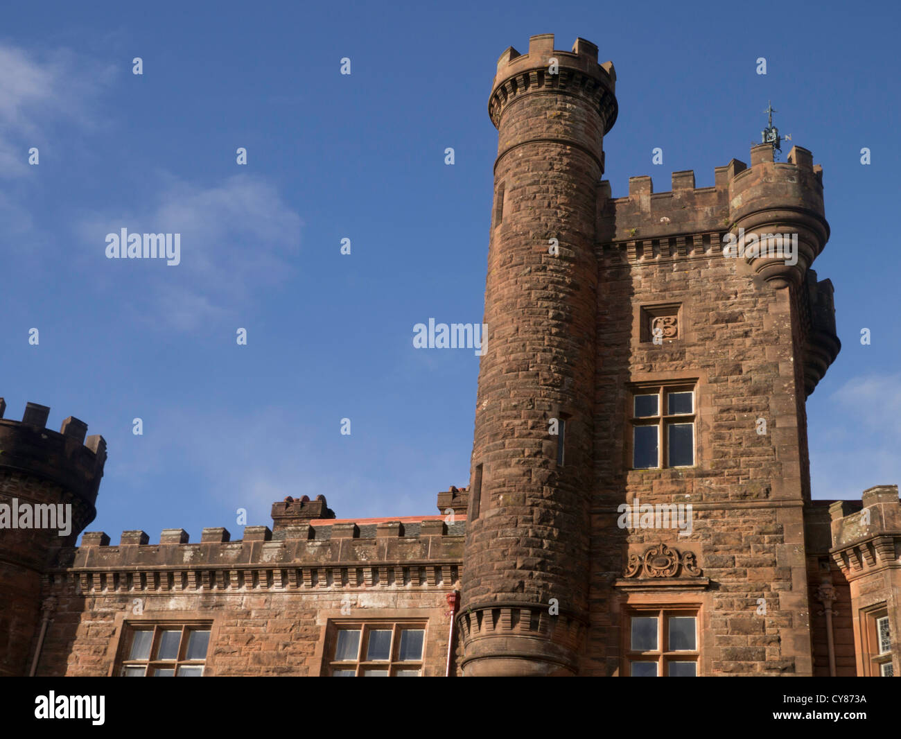 Kinloch Castle on Rum is a late Victorian mansion now owned by Scottish ...