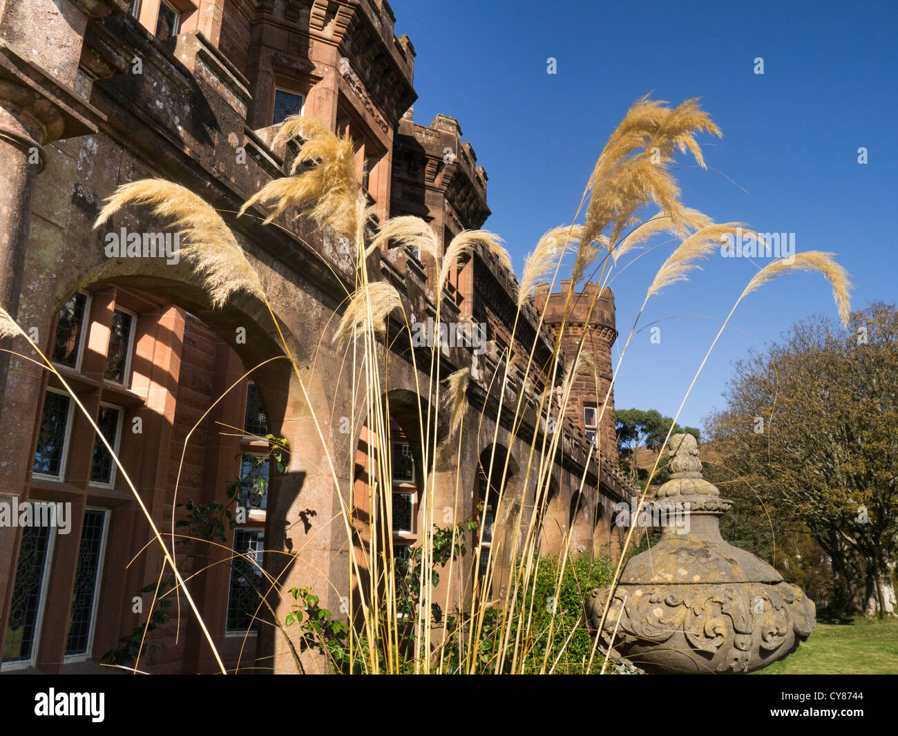 Kinloch Castle on Rum is a late Victorian mansion now owned by Scottish ...