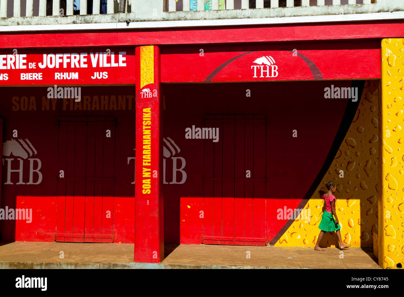 A Shopping Center, Joffre Avenue , Main Street in Joffreville ...
