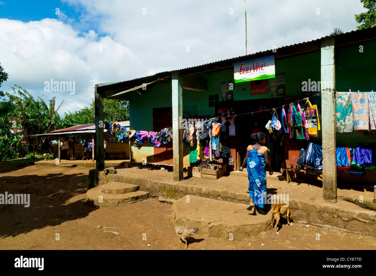 A Shop In Joffreville, Madagascar Stock Photo - Alamy