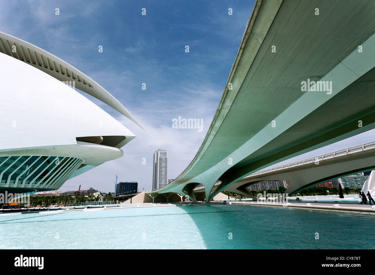 A walk in the area of Turia river in Valencia, Spain Stock Photo - Alamy