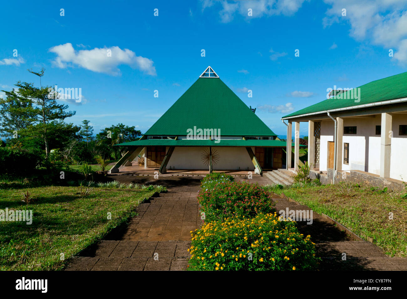 The Monastery Of Joffreville, Madagascar Stock Photo - Alamy