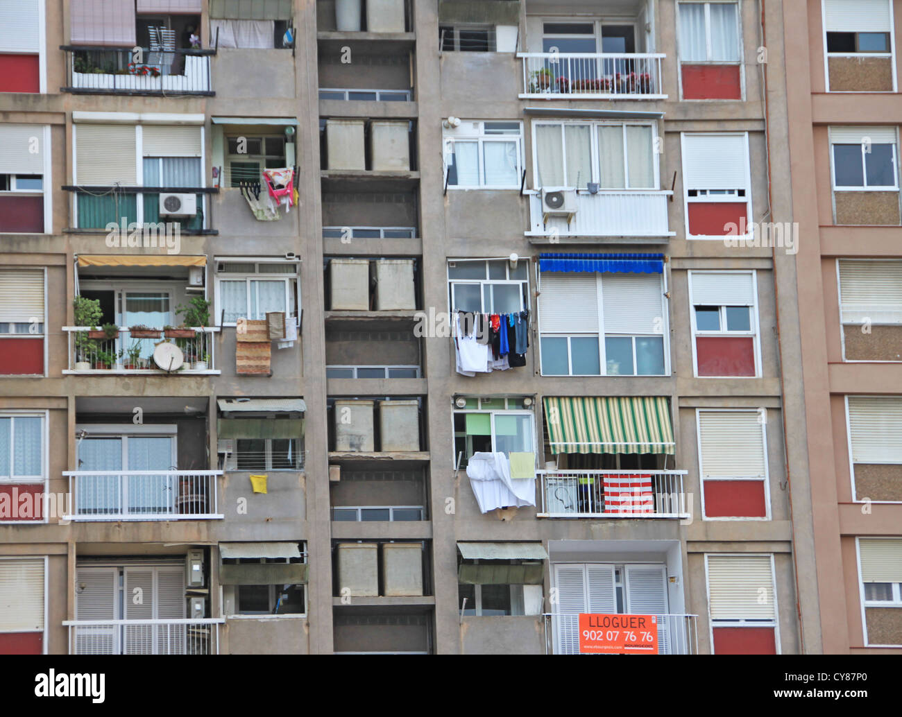 Communal balcony hi-res stock photography and images - Alamy