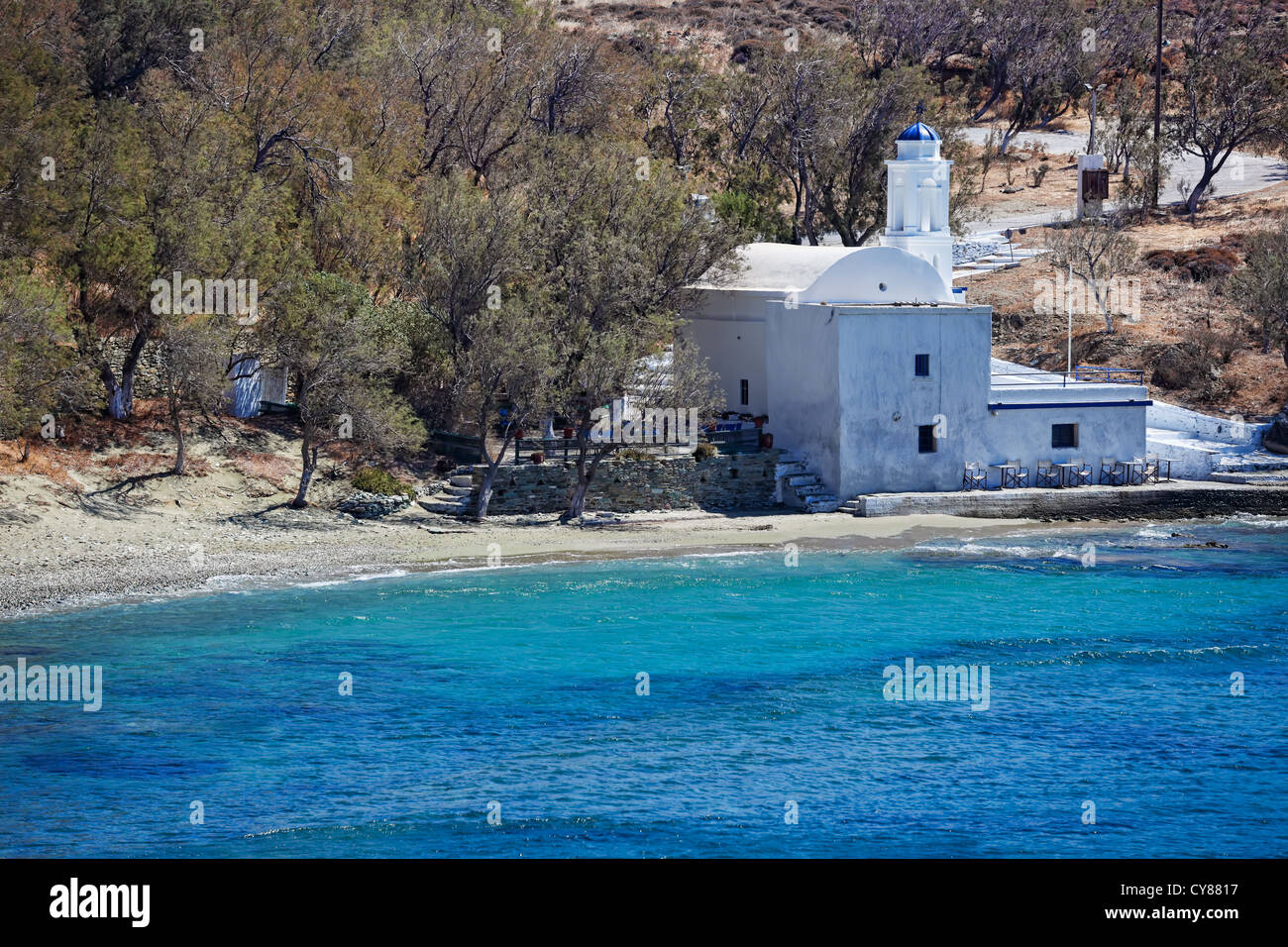 Stavros beach greece hi-res stock photography and images - Alamy