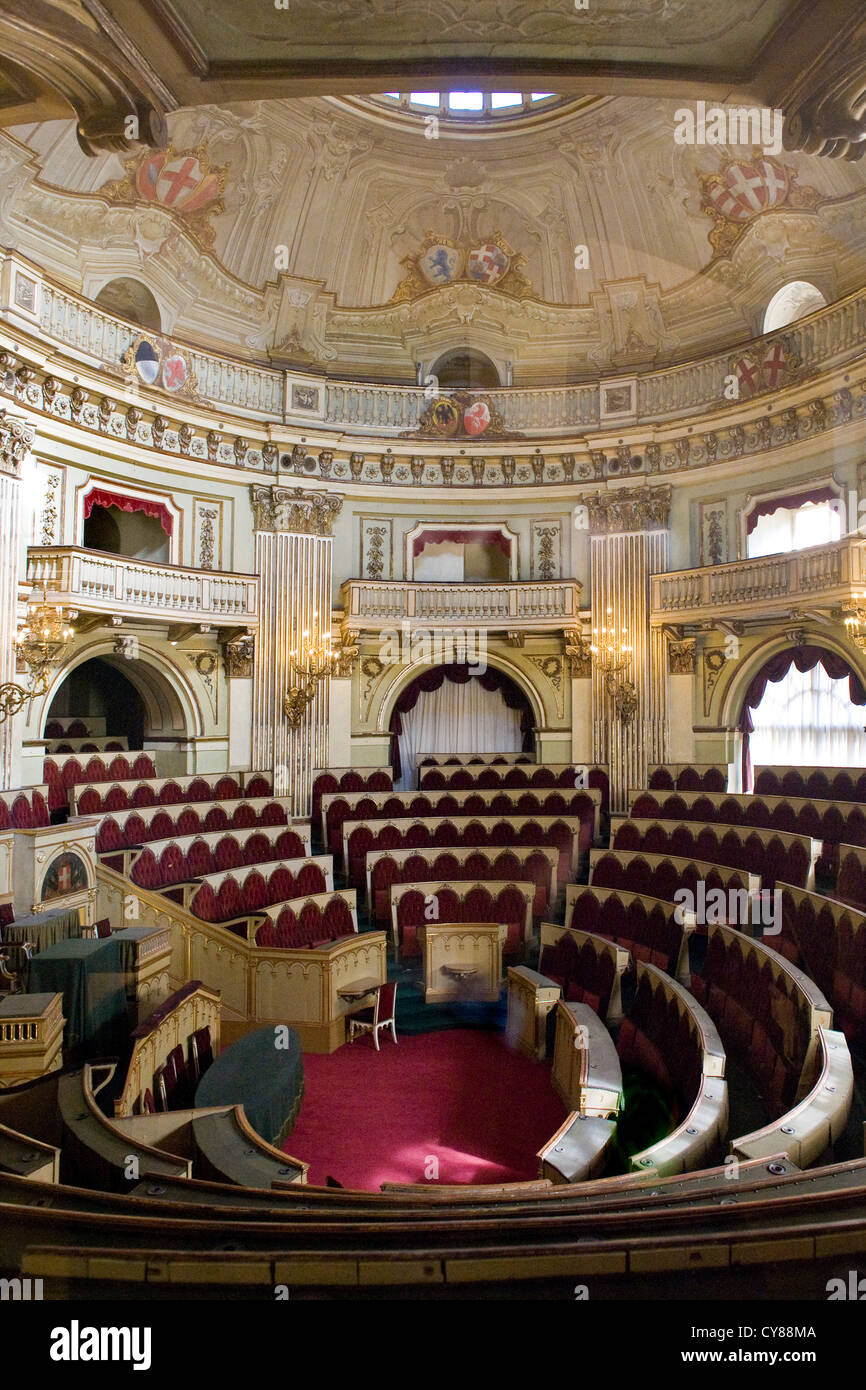 Italy, Piedmont, Turin, Carignano palace, National Museum of the ...