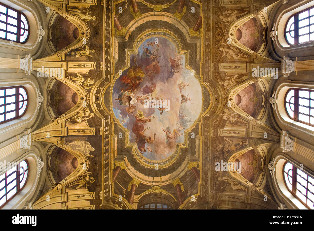 Italy, Piedmont, Turin, Carignano palace, National Museum of the ...