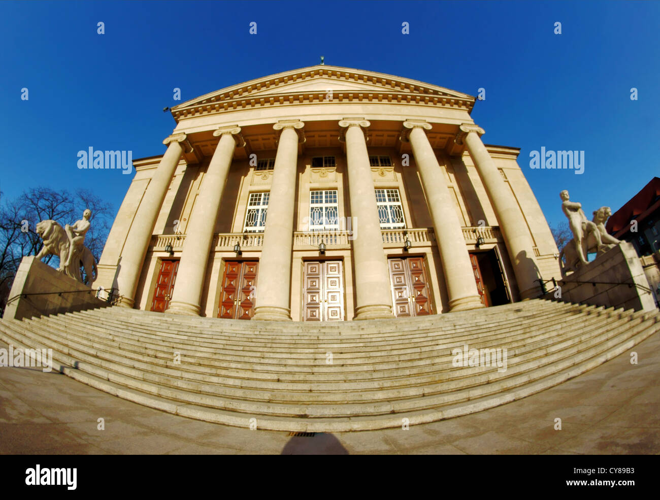 opera house in Poznan Poland Stock Photo - Alamy