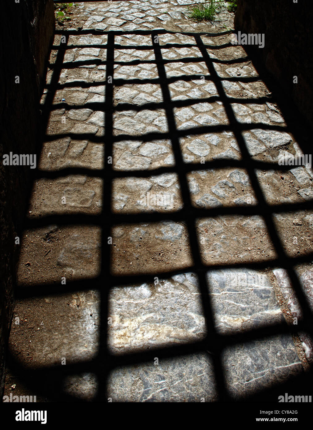 Jail shadow bars hi-res stock photography and images - Alamy
