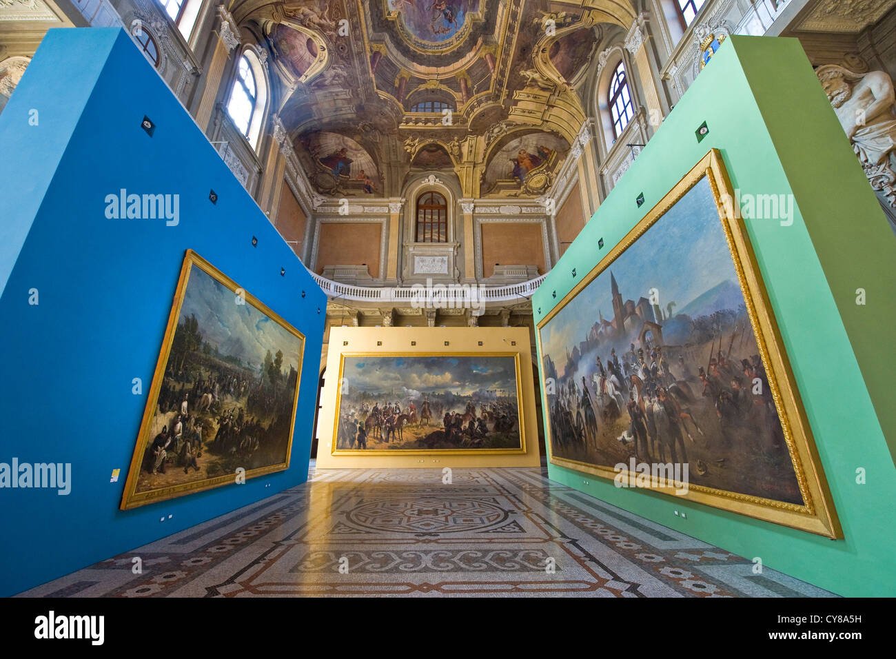 Italy, Piedmont, Turin, Carignano palace, National Museum of the ...