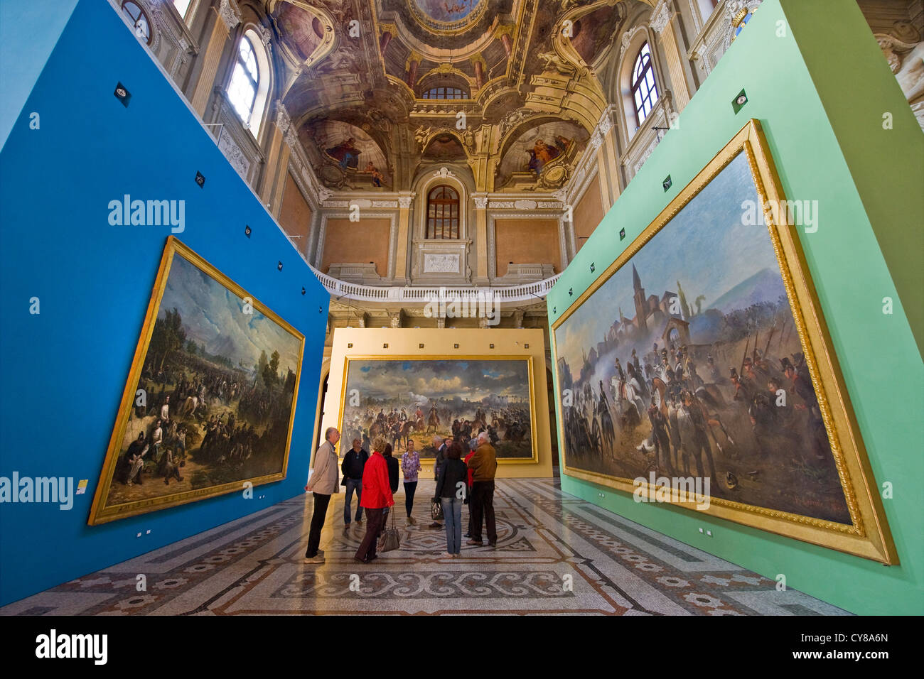 Italy, Piedmont, Turin, Carignano palace, National Museum of the ...