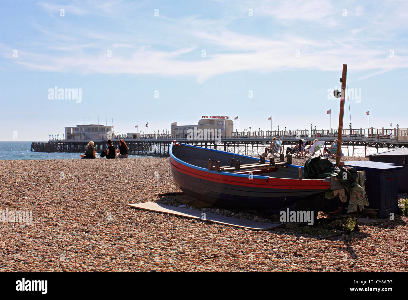 Uk fishing worthing hi-res stock photography and images - Alamy