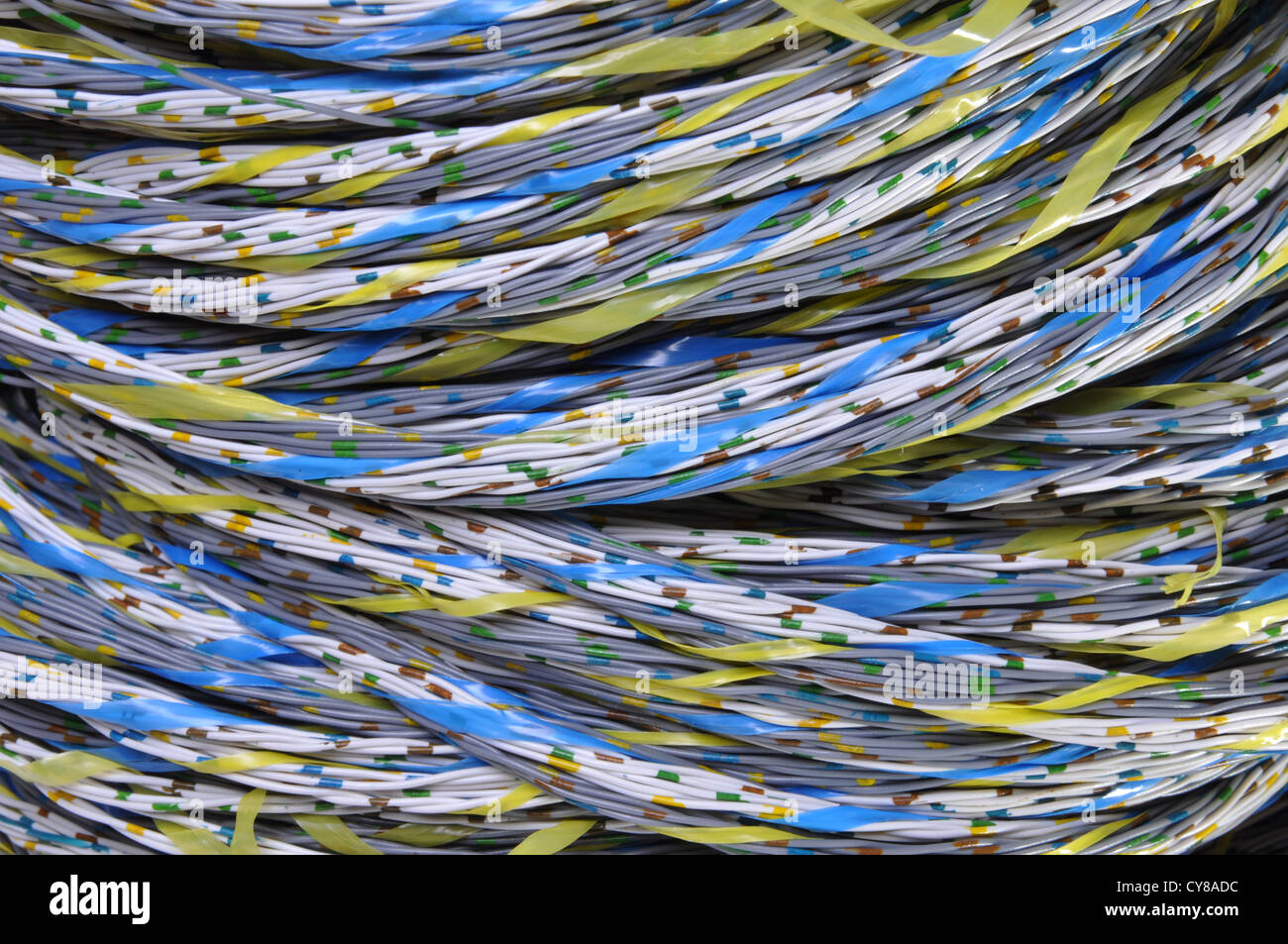 Bunches of cables hi-res stock photography and images - Alamy