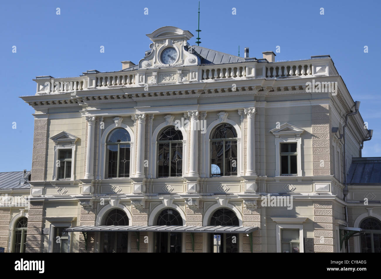 Architecture public building late nineteenth century Stock Photo - Alamy