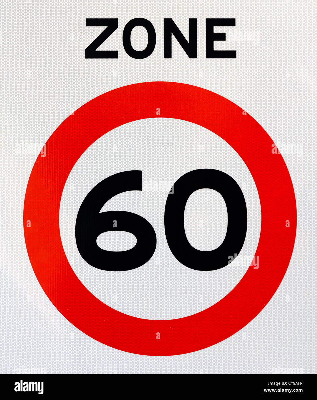 60 speed limit road sign hi-res stock photography and images - Alamy