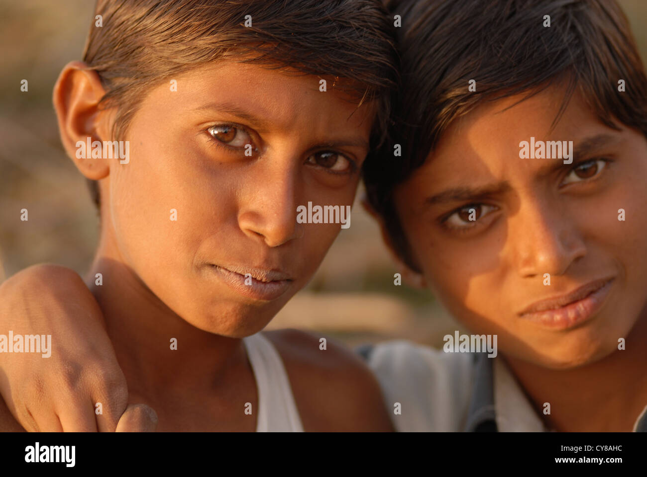 Portraits of Indian Children Stock Photo - Alamy