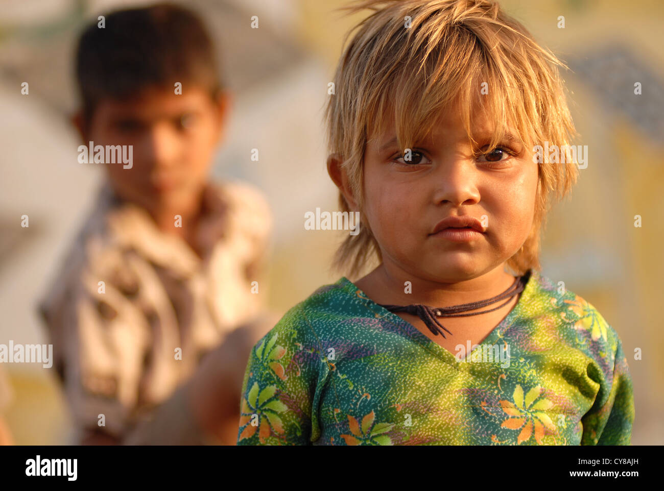 Portraits of Indian Children Stock Photo - Alamy