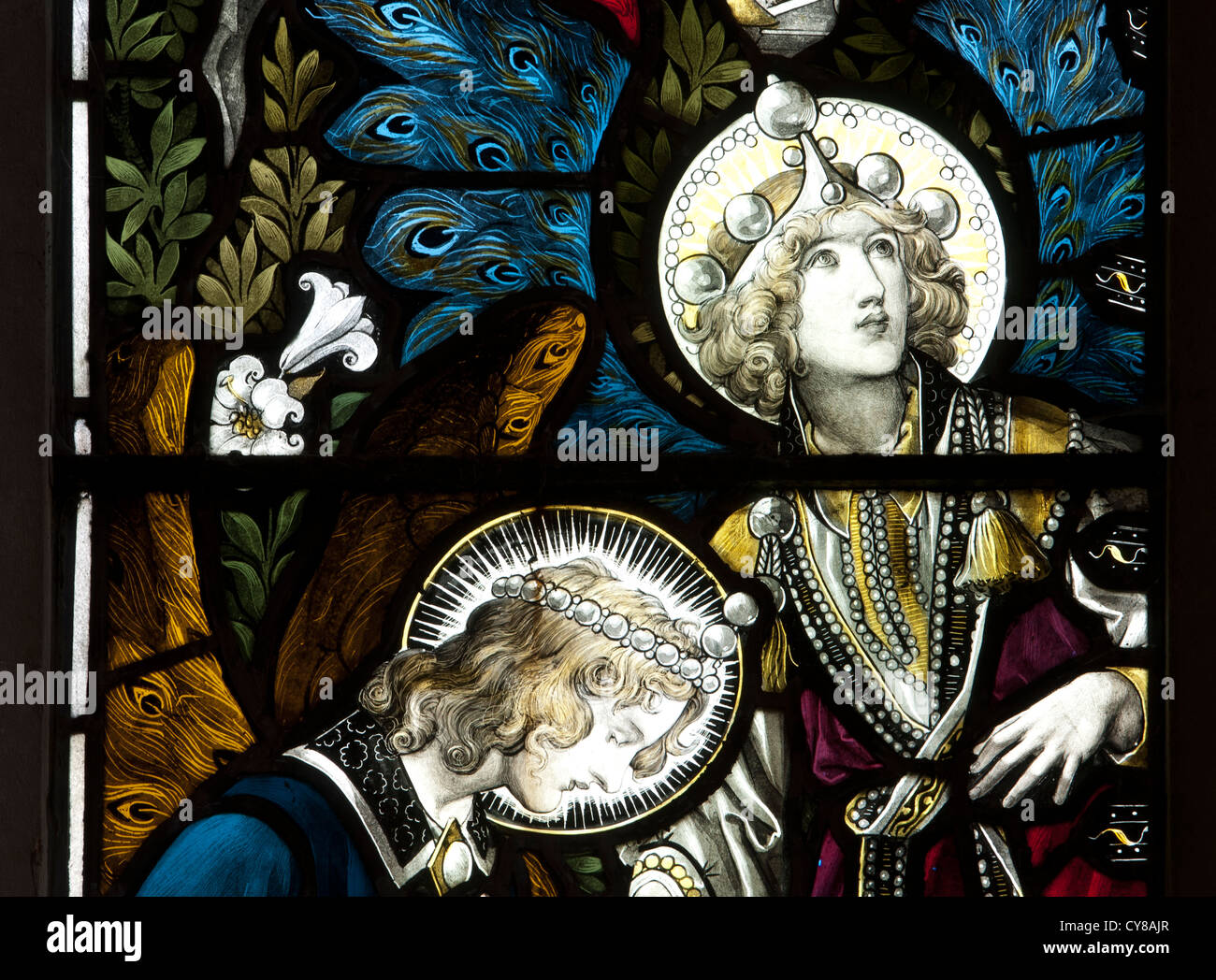 Frederic Brooks Dugdale memorial window, St. James Church, Longborough ...