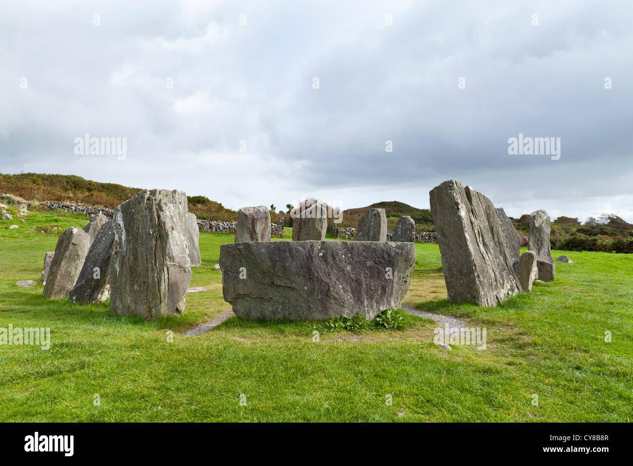 Ireland standing stones hi-res stock photography and images - Alamy