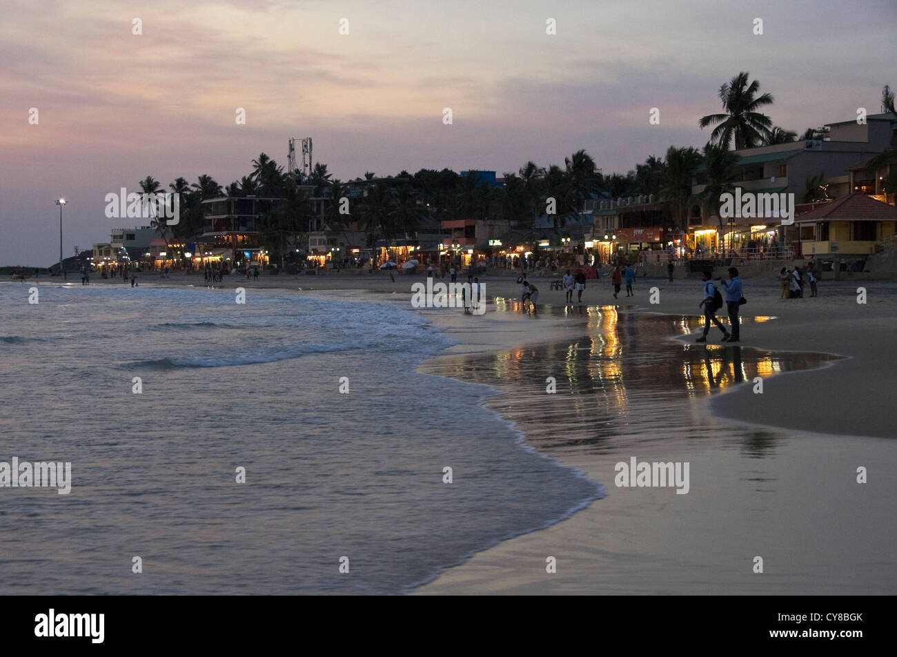 Kovalam seashore in kerala hi-res stock photography and images - Alamy