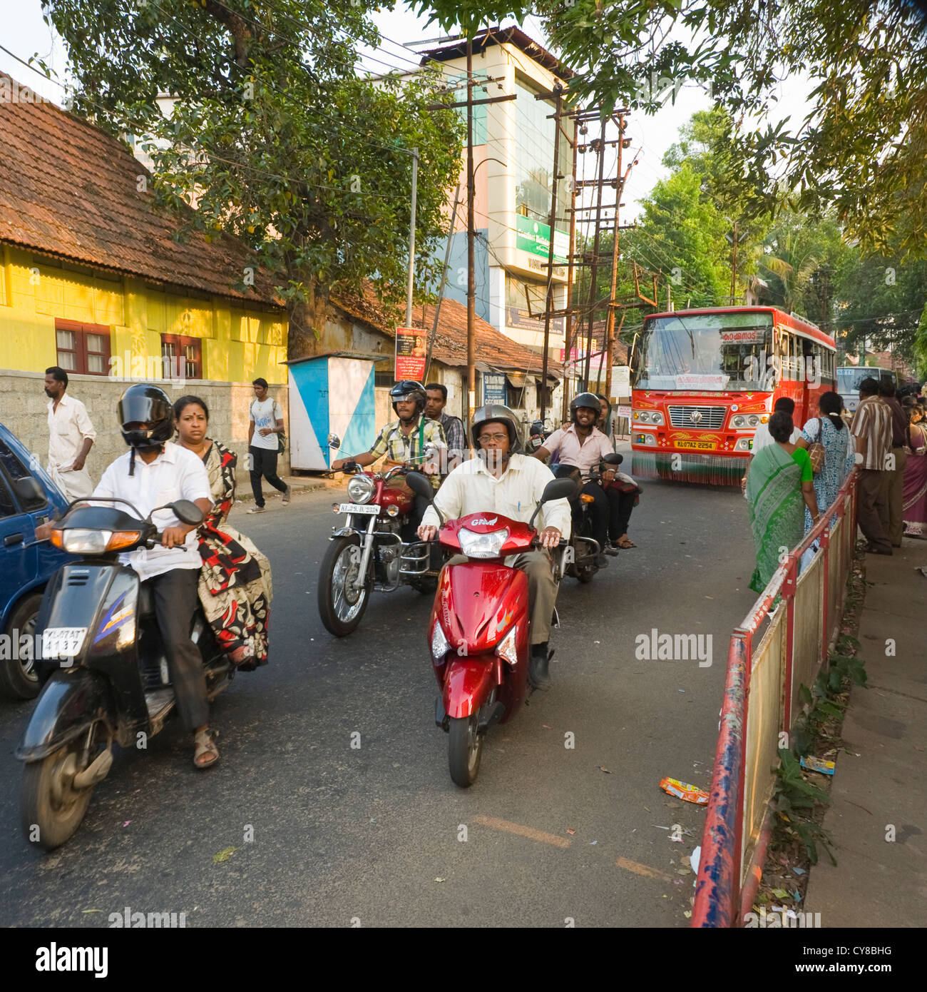 Busy life in indian hi-res stock photography and images - Alamy